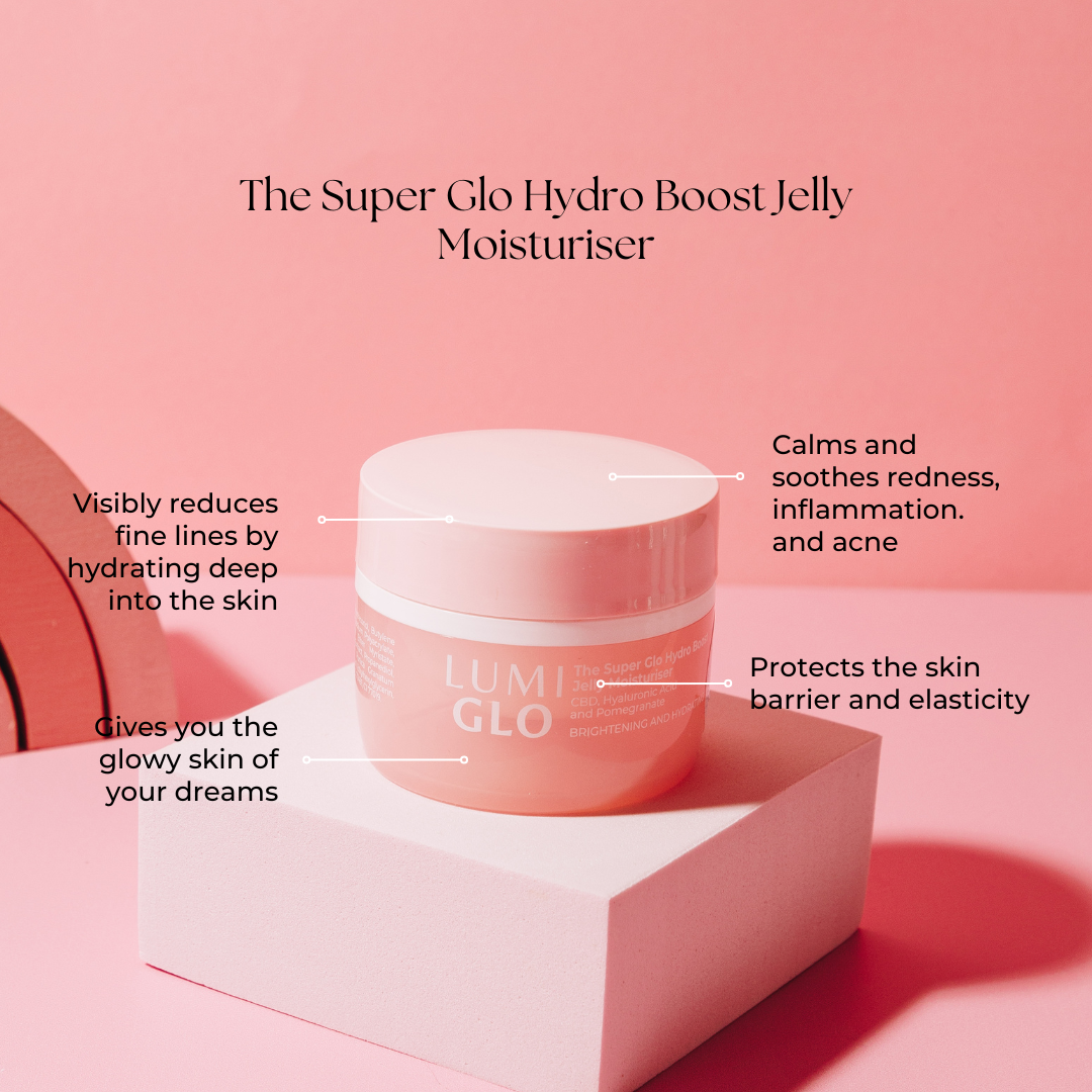 The Super Glo Hydro Boost Jelly Moisturiser – LUMI GLO SKIN